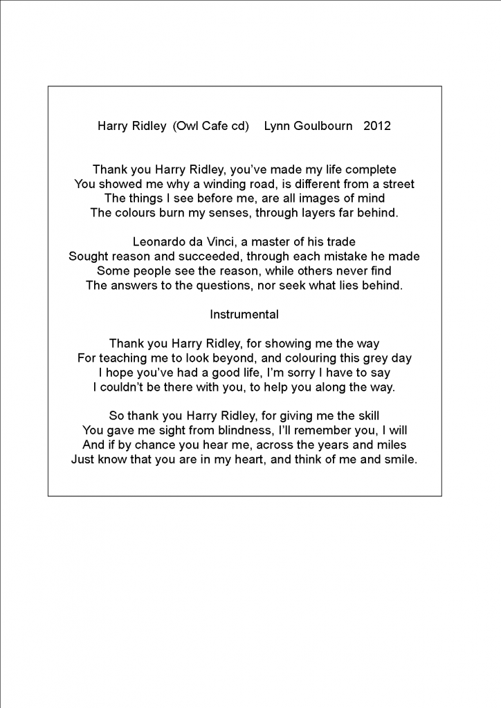 Harry Ridley png | Hicks and Goulbourn